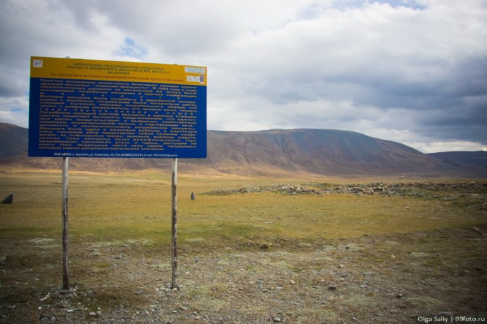 Ukok Plateau Life. Travel Photography
