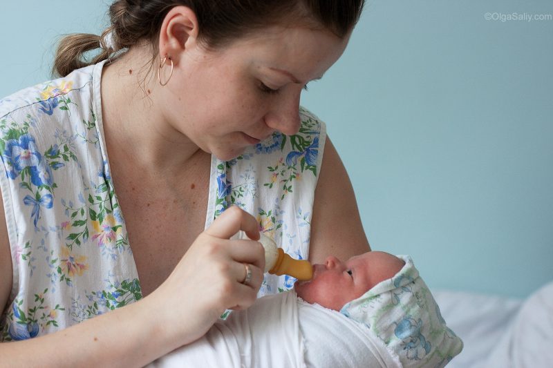 One day in Russian Maternity hospital. Photostory